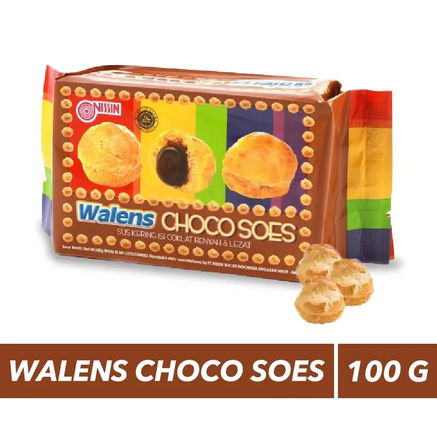 Jual NISSIN WALENS CHOCO SOES 100G | Shopee Indonesia