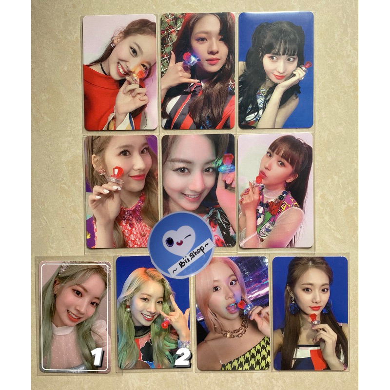 Jual [ OFFICIAL ] TWICE FANCY RING PHOTOCARD | Shopee Indonesia