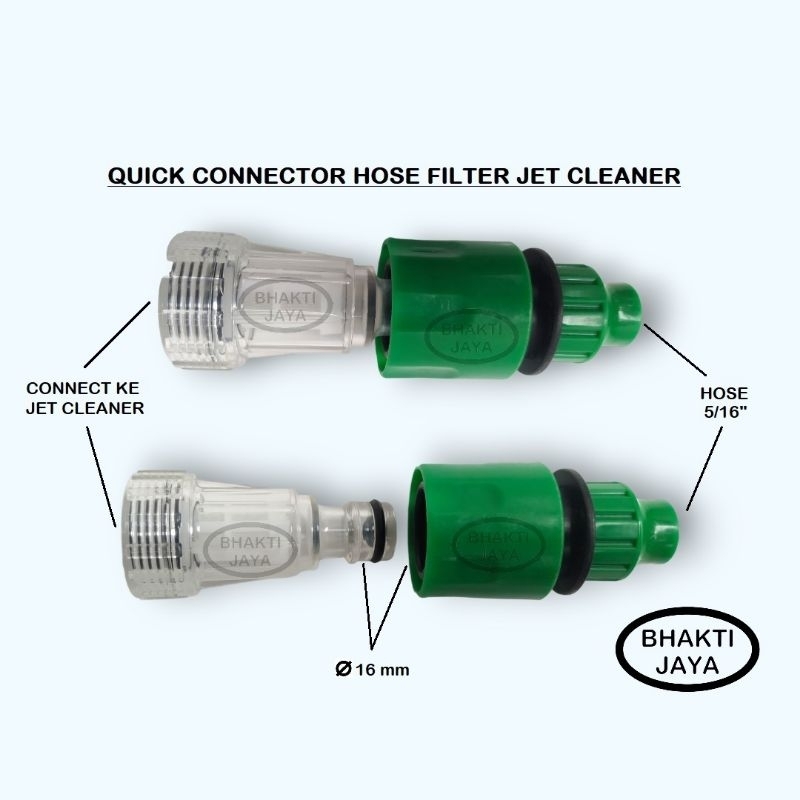Jual Quick Connector | Sambungan Selang Inlet Jet Cleaner High Pressure ...