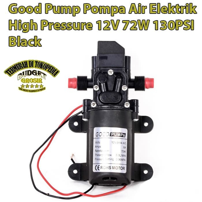 Jual Pompa Air Elektrik High Pressure 12V - DP-538 | Shopee Indonesia