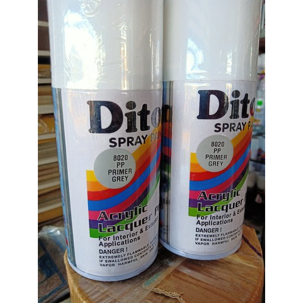 Jual cat diton Pilox Diton Cat Pilok Pylox Dasar Primer Grey 8020 ...