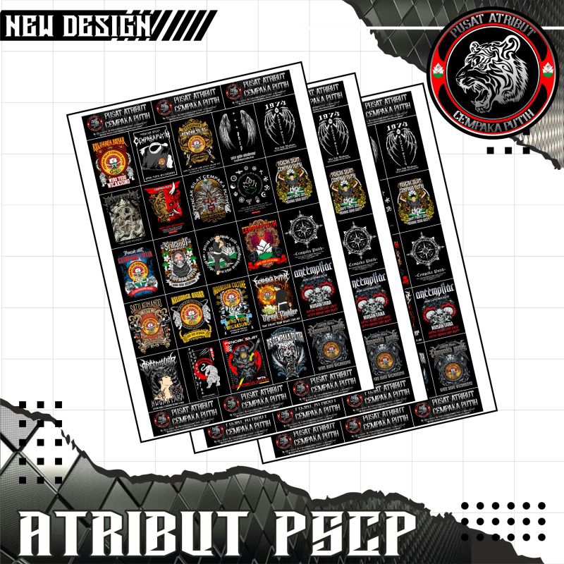 Jual STIKER PSCP DISAIN NEW VOL1 | Shopee Indonesia