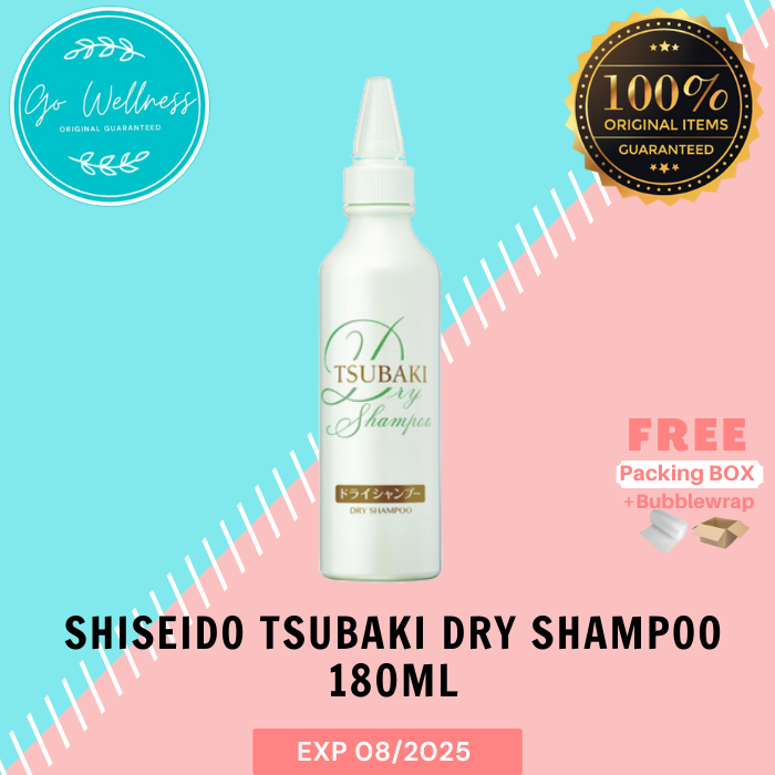 Jual Shiseido Tsubaki Dry Shampoo 180ml | Shopee Indonesia
