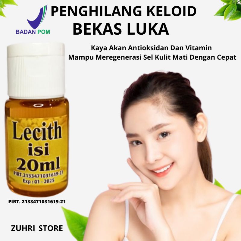 Jual Lecith Obat Keloid Ampuh Penghilang Bekas Luka 20ml | Shopee Indonesia