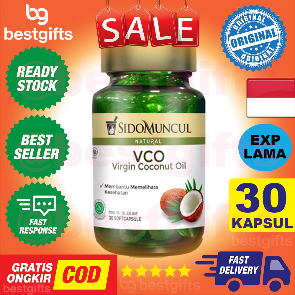 Jual SIDOMUNCUL SIDO MUNCUL NATURAL VIRGIN COCONUT OIL VCO 100 MG MEMBANTU MEMELIHARA KESEHATAN ...
