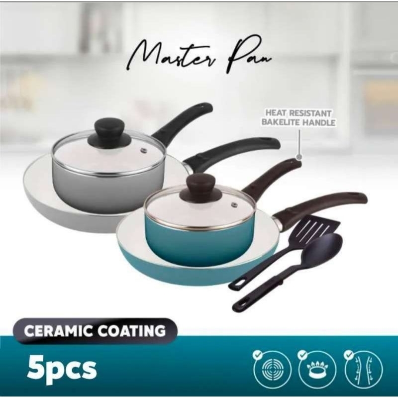 Jual Master Pan Cookware set 5 pcs | Shopee Indonesia