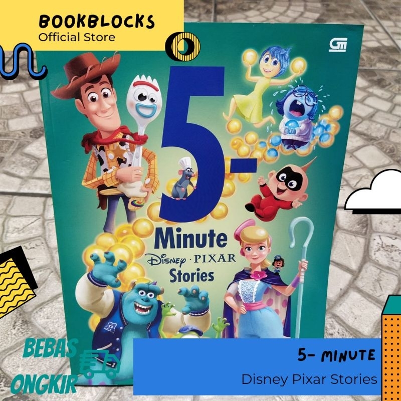 Jual 5 Minute Disney Pixar Stories | Shopee Indonesia