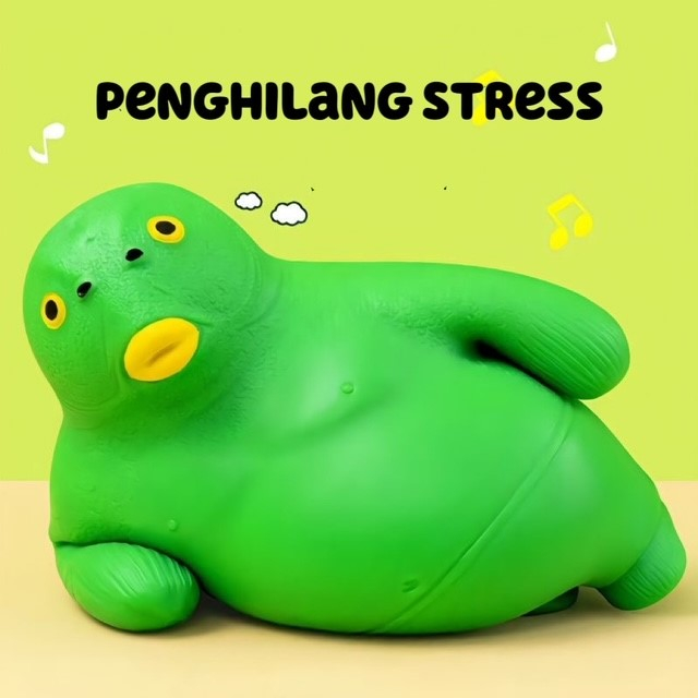 Jual Mainan Squishy Monster Hijau Remasan Boneka Lucu Squisi Isi Pasir ...