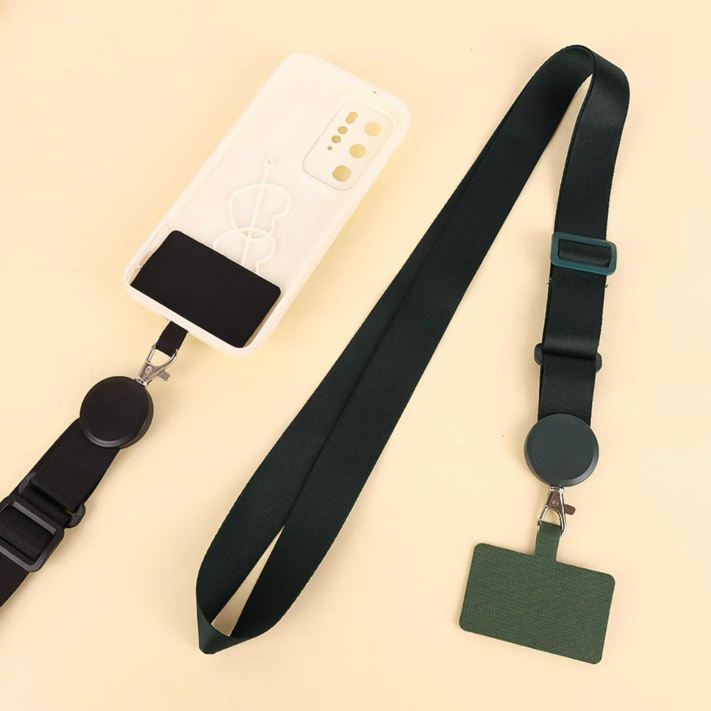 Jual TALI GANTUNGAN HP LEBAR / TALI LANYARD LEHER / TALI LANYARD STRAP ...