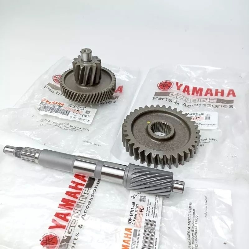Jual GIGI RASIO GEAR RASIO YAMAHA NMAX N'MAX SET ORIGINAL YAMAHA ...