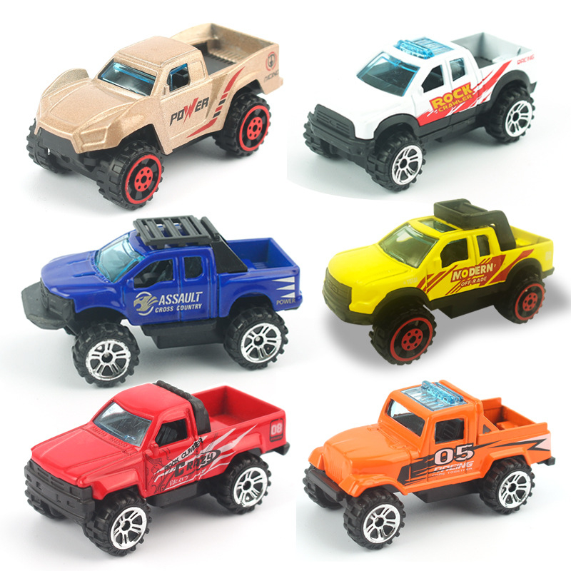 Jual Mainan Mobil PICK UP SET Miniatur Off Road Diecast Seri Baru Bahan ...