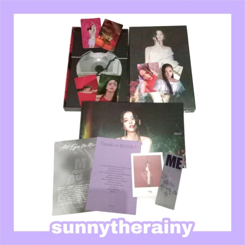 Jual [SEALED + POB] JISOO First Single Album [ME] Photobook Ver. Ready Stock Ktown4u Ktown ...
