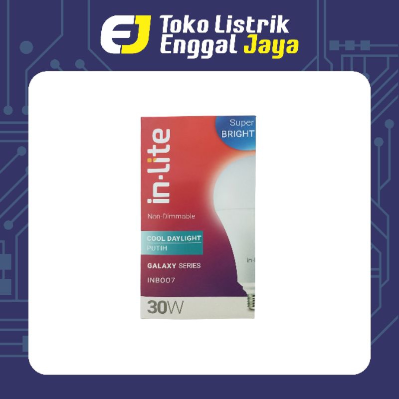 Jual LAMPU INLITE LED BULB GALAXY SERIES 30 WATT GARANSI 2 TAHUN ...