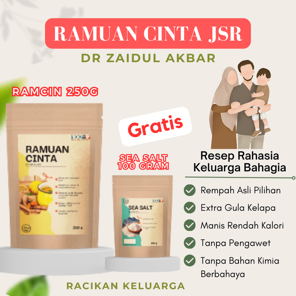 Jual Ramuan Cinta Jsr Zaidul Akbar Ramcin 250gr Detox Detok Rahim ...