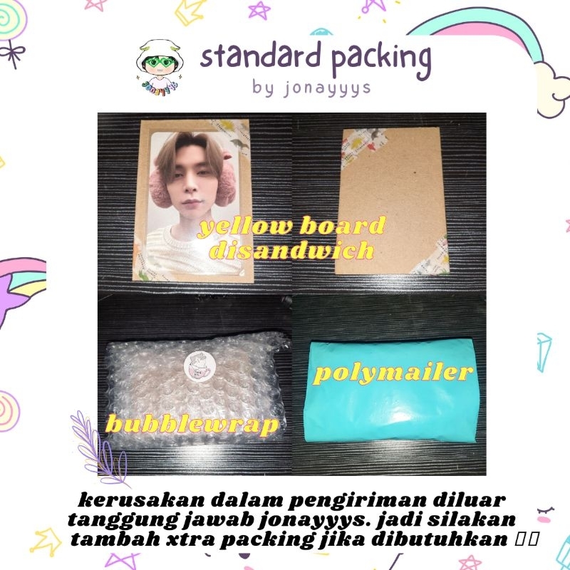 Jual xtra packing photocard only (baca deskripsi) | Shopee Indonesia