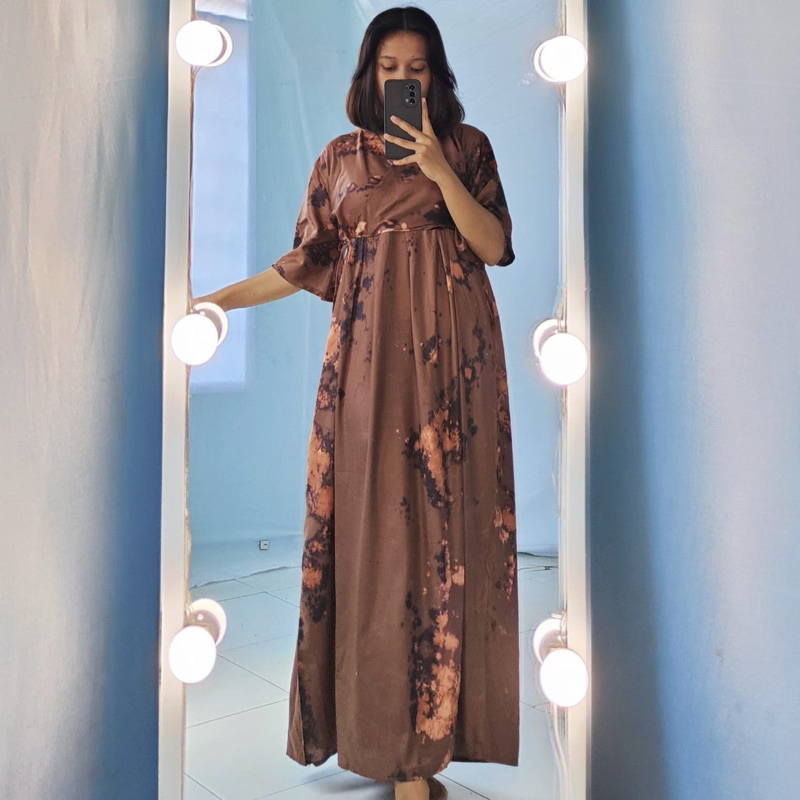 Jual Daster Kimono Panjang Rayon Busui Friendly | Shopee Indonesia