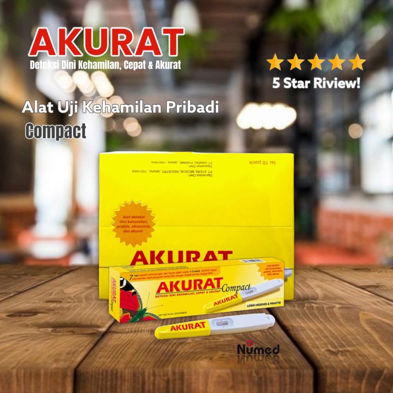 Jual Akurat Compact Alat Tes Kehamilan Test Pack Akurat Alat Uji ...