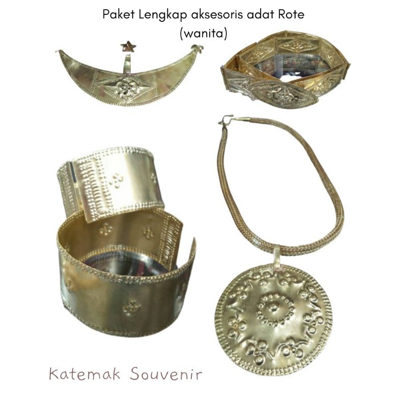 Jual Paket aksesoris adat lengkap khas pulau Rote | Shopee Indonesia
