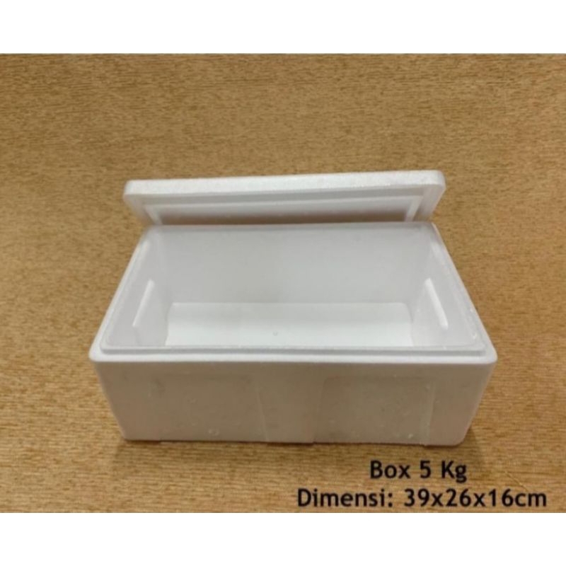 Jual box steroefoam/styrofoam makanan frozen ukuran kecil sedang besar ...