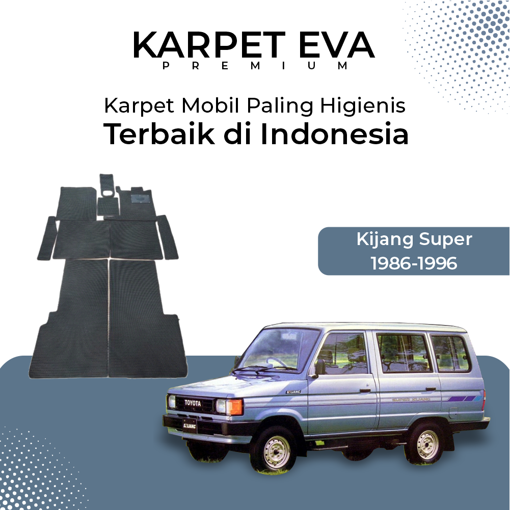 Jual Karpet Mobil Kijang Super th 1986-1996 Karpet Eva Premium 1 Lapis ...