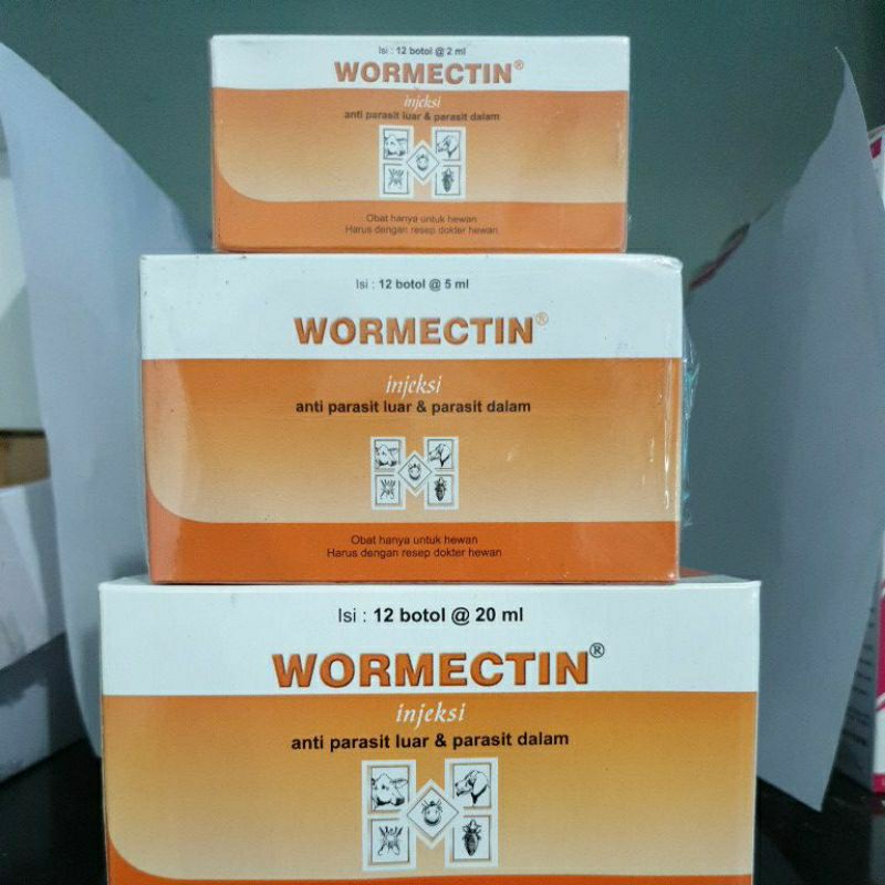 Jual Wormectin anti parasit luar dan dalam untuk sapi babi domba anjing ...