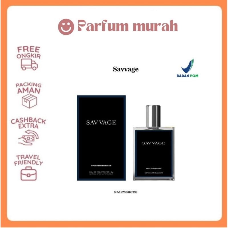 Jual JO - [BPOM] Parfum Savvage 50ml Premium / Parfum Savvage 50ml Best ...