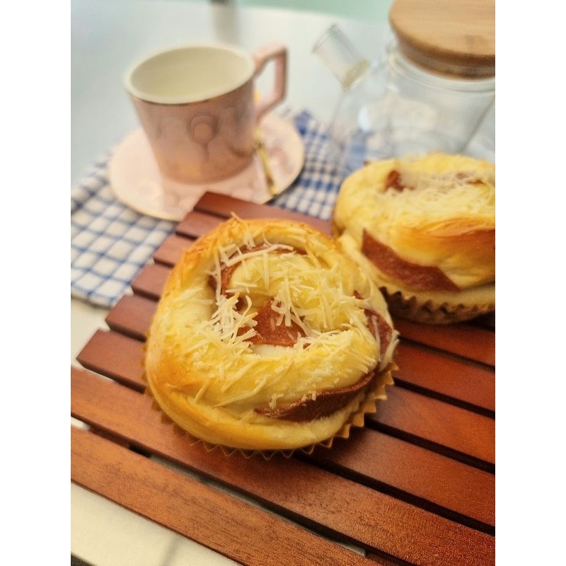 Jual Roti Ham Keju / Beef Ham Cheese Buns | Shopee Indonesia