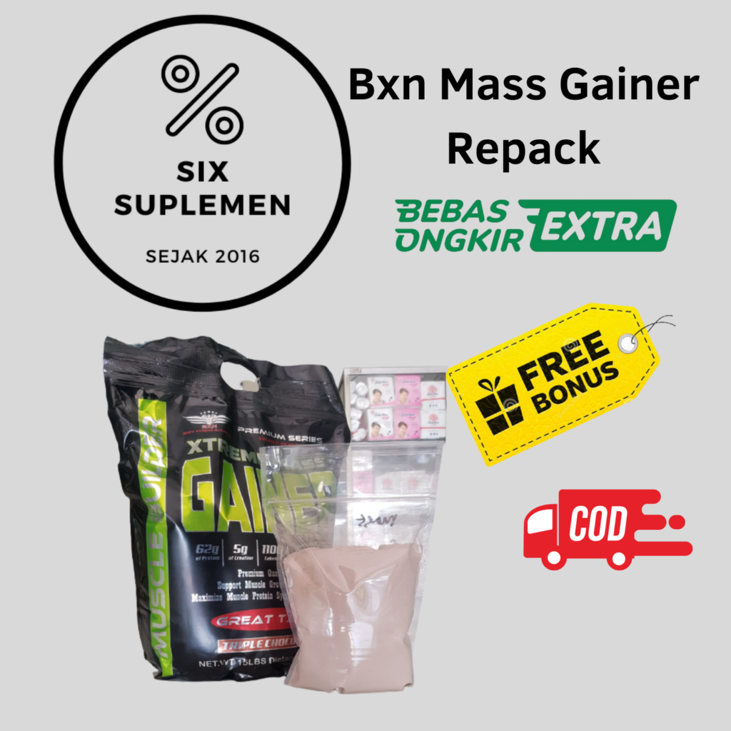 Jual (Bonus Sample/Shaker) Bxn Extreme Xtreme Mass Gainer 2 lbs Repack (900 Gram) | Shopee Indonesia