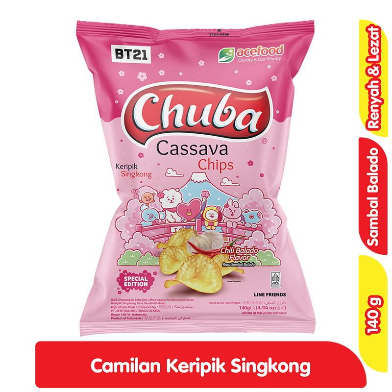 Jual Chuba Cassava Chili Balado 140g | Shopee Indonesia