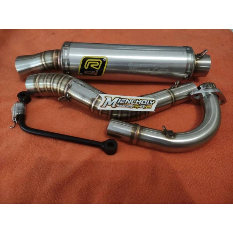 Jual KNALPOT ROB1 BY ASR BANDUNG MIO 200 EX TENGAH KARBU DAN EX TENGAH ...