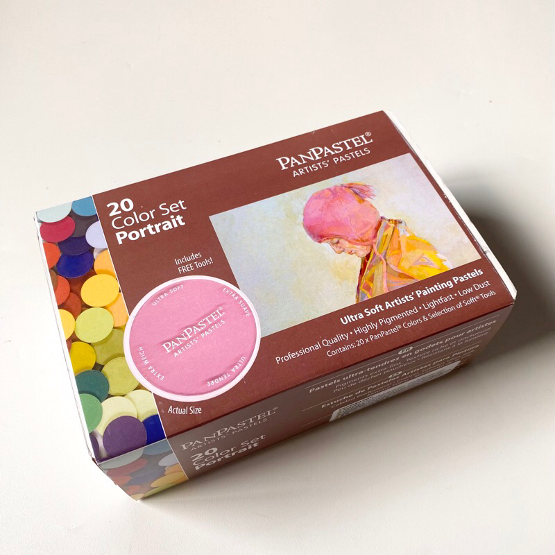 Jual Panpastel Portrait Set 20 Colors + Sofft Tools | Shopee Indonesia