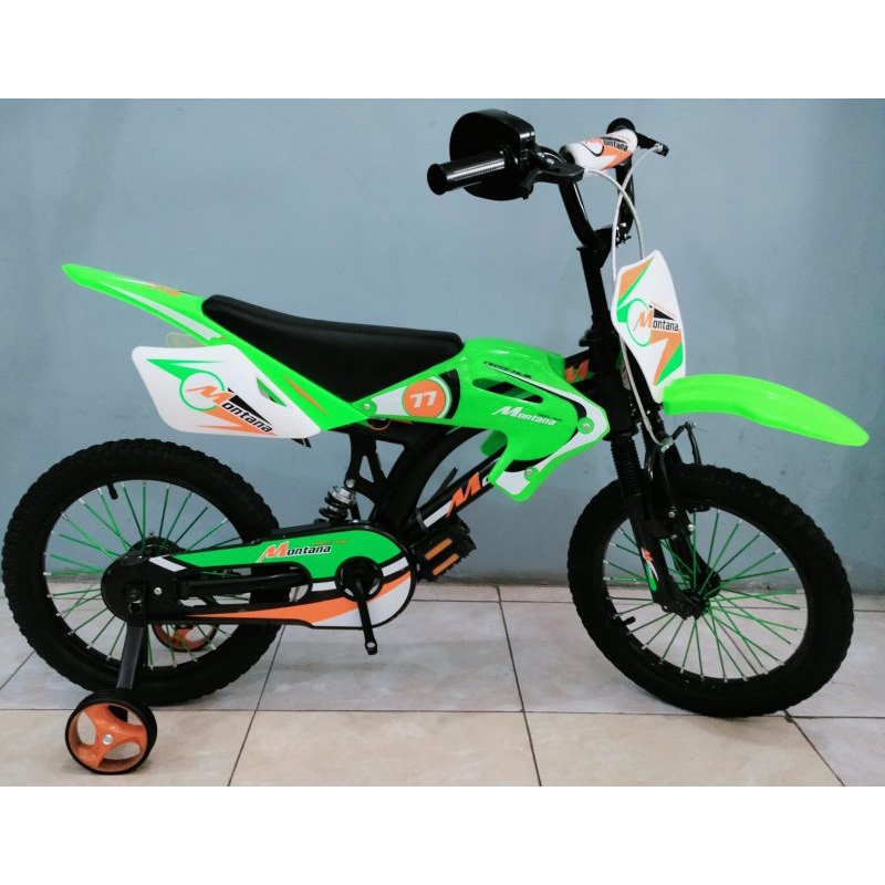 Jual Sepeda anak 16 inchi BMX Montana Cross trail sepeda BMX model ...