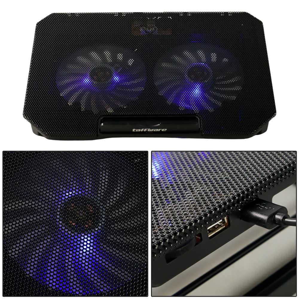 Jual Cooling Pad Laptop 2 Fan Fixed Speed | Shopee Indonesia