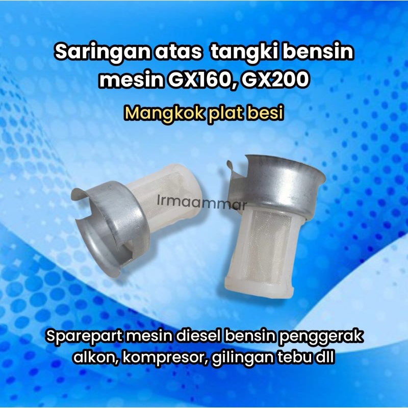 Jual Saringan tangki | filter atas mesin penggerak bensin engine OHV GX ...