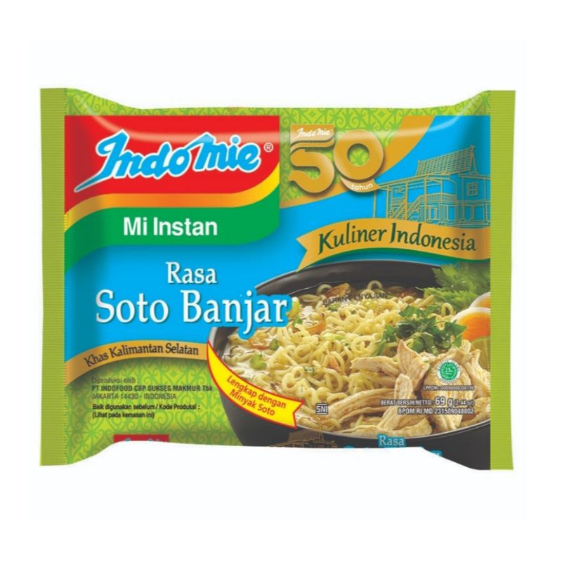 Jual MIE INSTAN INDOMIE MI KUAH RASA SOTO BANJAR (10 BUNGKUS) KHAS ...