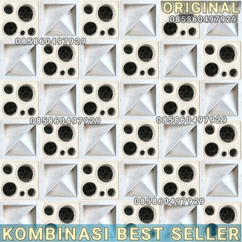 Jual roster beton minimalis, Loster beton minimalis, roster putih New ...