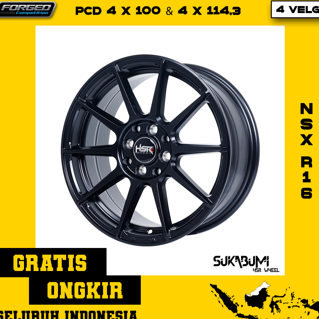 Jual Velg Racing Jari-Jari Ring 16 Untuk Mobil Nissan Cefiro, Evalia, Grand Livina, Latio ...