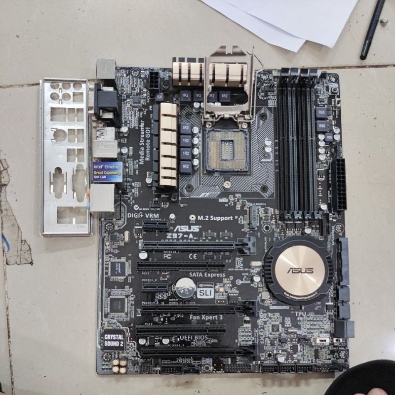 Jual mainboard Asus z97 a ddr3 socket 1150 bukan z170 z270 z380 ...
