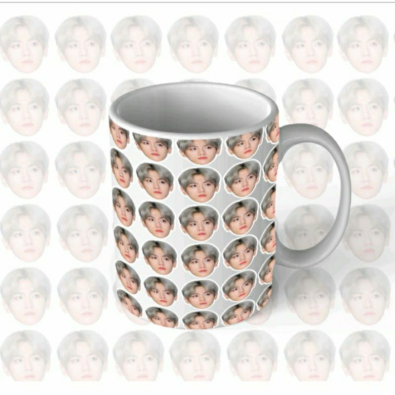 Jual Gelas Mug Custom Wajah Muka Aesthetic /Kado/Souvenir/Hampers ...