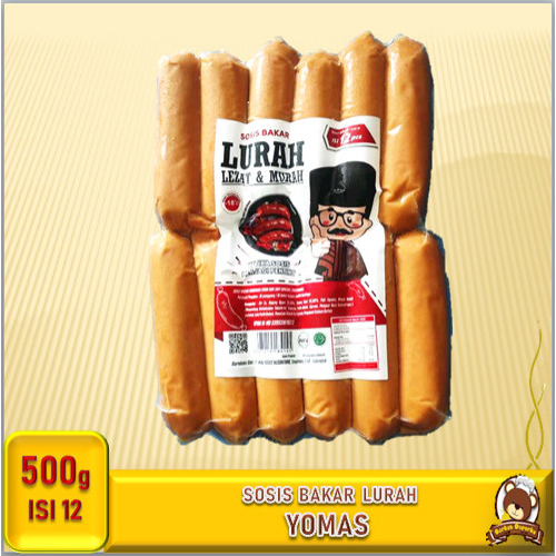 Jual Yomas Lurah Sosis Sapi 550g Isi 12 Distributor Frozen Food Bogor ...