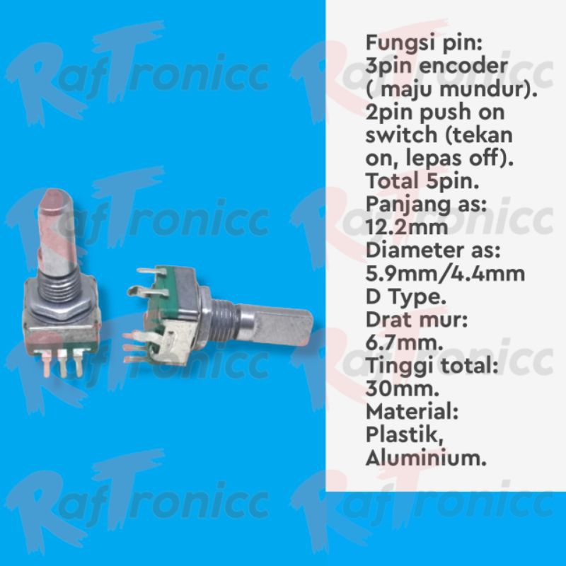 Jual D Shaft 5Pin Taiwan Green Rotary Encoder Digital Potentio Meter ... Jual D Shaft 5Pin Taiwan Green Rotary Encoder Digital Potentio Meter ...