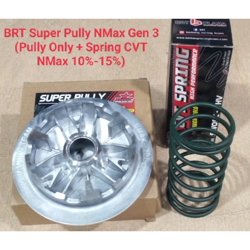Jual BRT paket super pully puly puli NMax 155 gen generasi 3 per spring ...