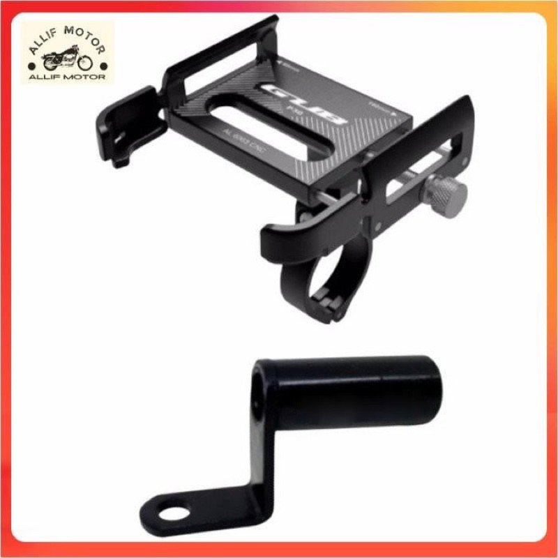 Jual GUB P30 Original Phone Holder Hp Sepeda Motor Alumunium Alloy Tempat Hp Motor Dudukan Hp ...