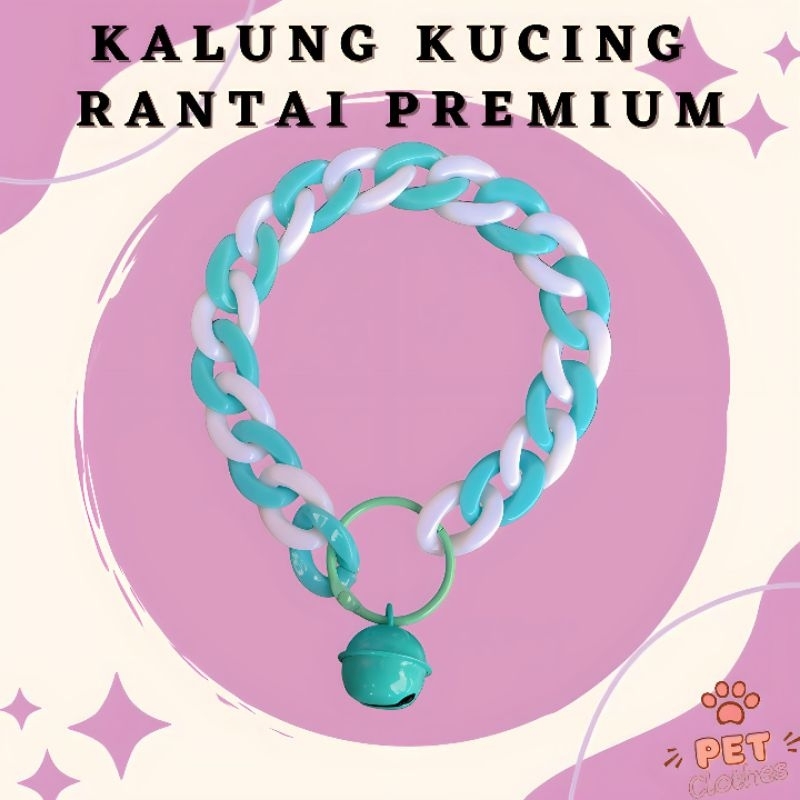 Jual PREMIUM Kalung Kucing Rantai | Shopee Indonesia