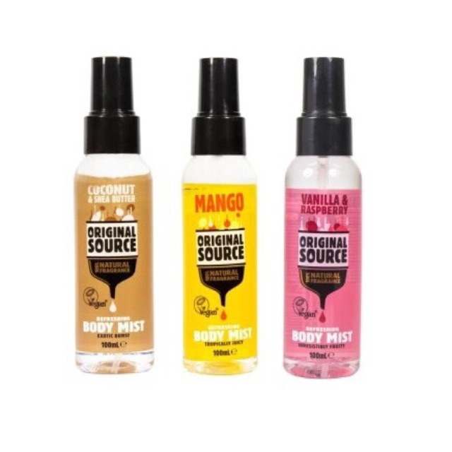 Jual Original Source Body Mist 100 ml | Shopee Indonesia