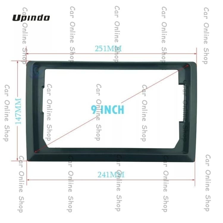 Jual Frame Adaptor Headunit 9 Inch ke Frame 10 inch Head Unit Adapter ...