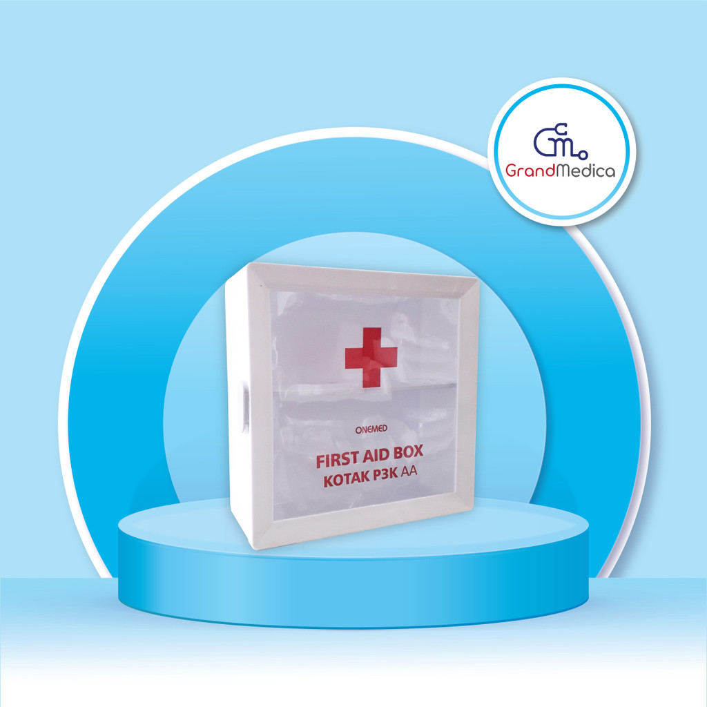 Jual Kotak P3K AA First Aid Box / P3K Dinding OneMed - Per Buah ...