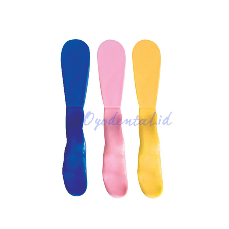 Jual Dental spatula gips plastik / spatel alginate alginat / spatula ...