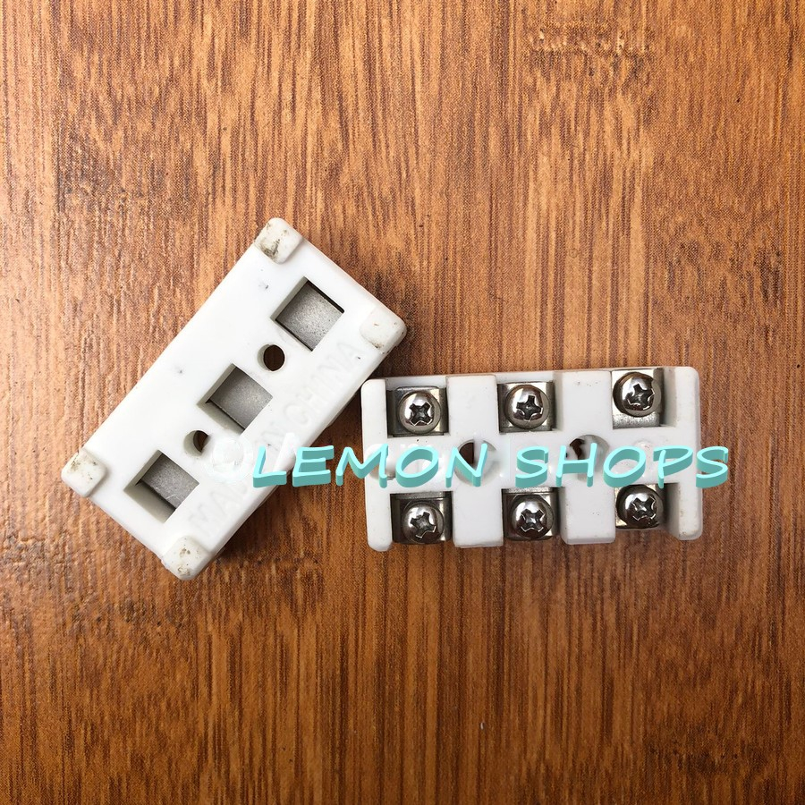 Jual Terminal Blok Keramik 3 Pole | Shopee Indonesia