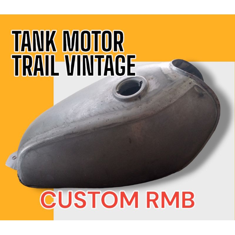 Jual Tangki Motor Trail / Vintage Custom bisa untuk segala jenis motor ...